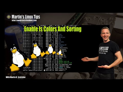Linux ls colors explained: How To Enable LS Colors And Sorting - Embedded System Consultant Explains
