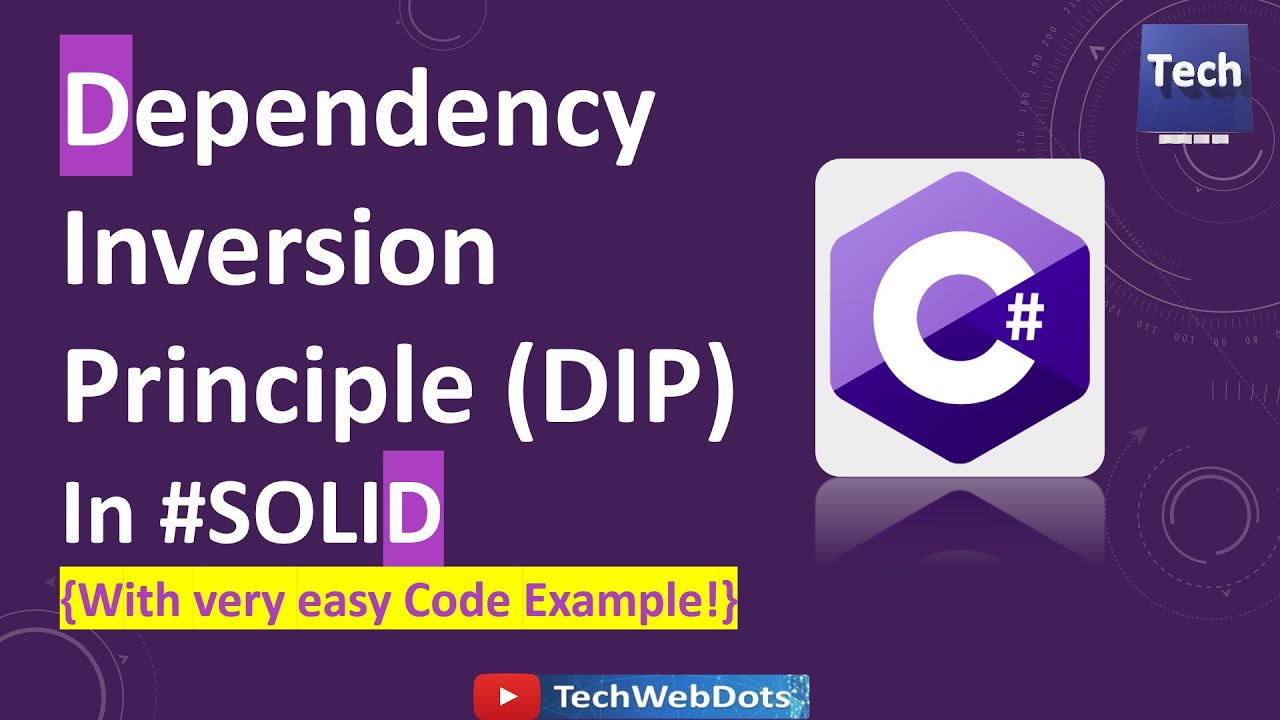 Dependency Inversion Principle (DIP) | C# | with very easy code example | in SOLID Design Principles