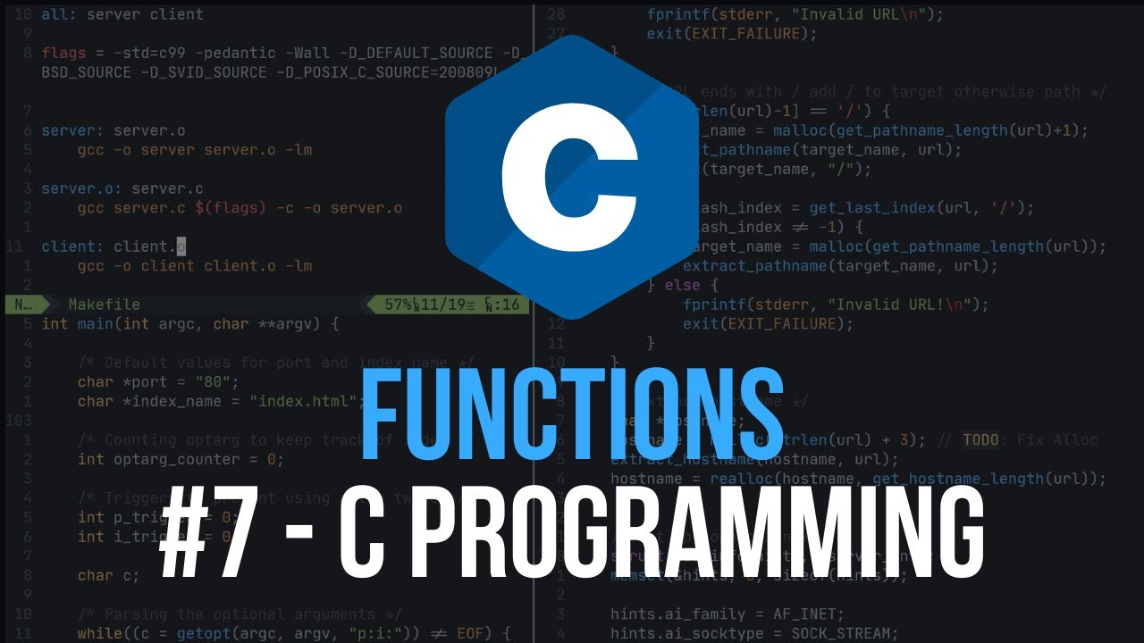 Functions - C Programming Tutorial #7