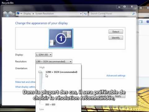 Comment regler la resolution de l'ecran windows 7 ? La réponse est sur ...