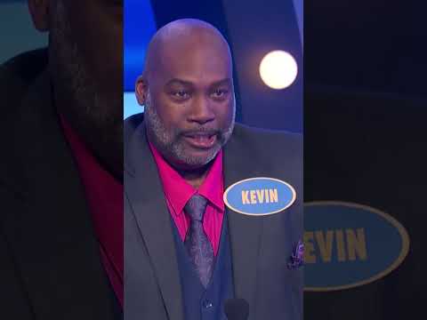 Family Feud: Steve Harvey Asks for a Word That Rhymes With "Tube" #shorts