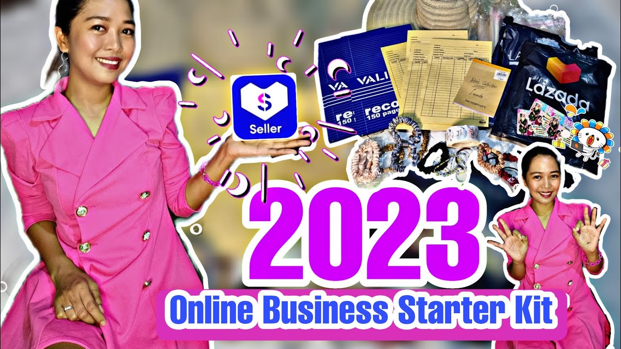ONLINE BUSINESS STARTER KIT 2023 / HOW TO SET UP LAZADA SELLER CENTER / HOME BASED BUSINESS LOW COST