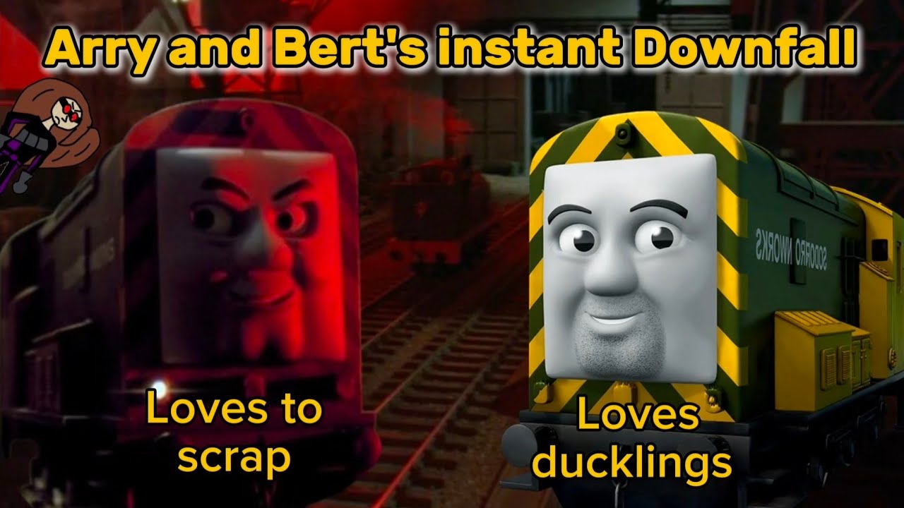 The instant downfall of Arry and Bert 