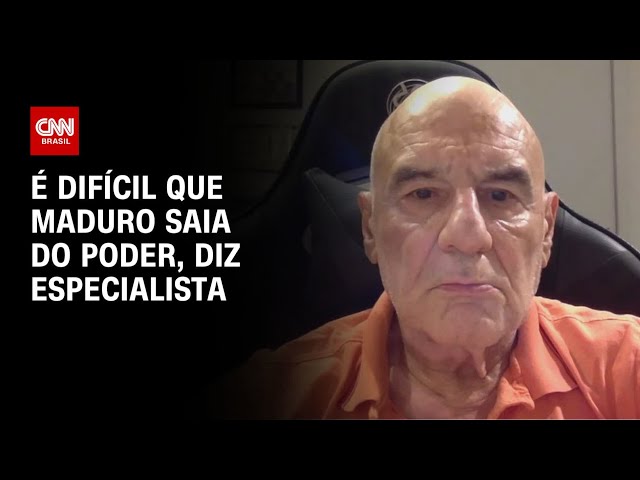 É difícil que Maduro saia do poder, diz especialista | CNN Brasil