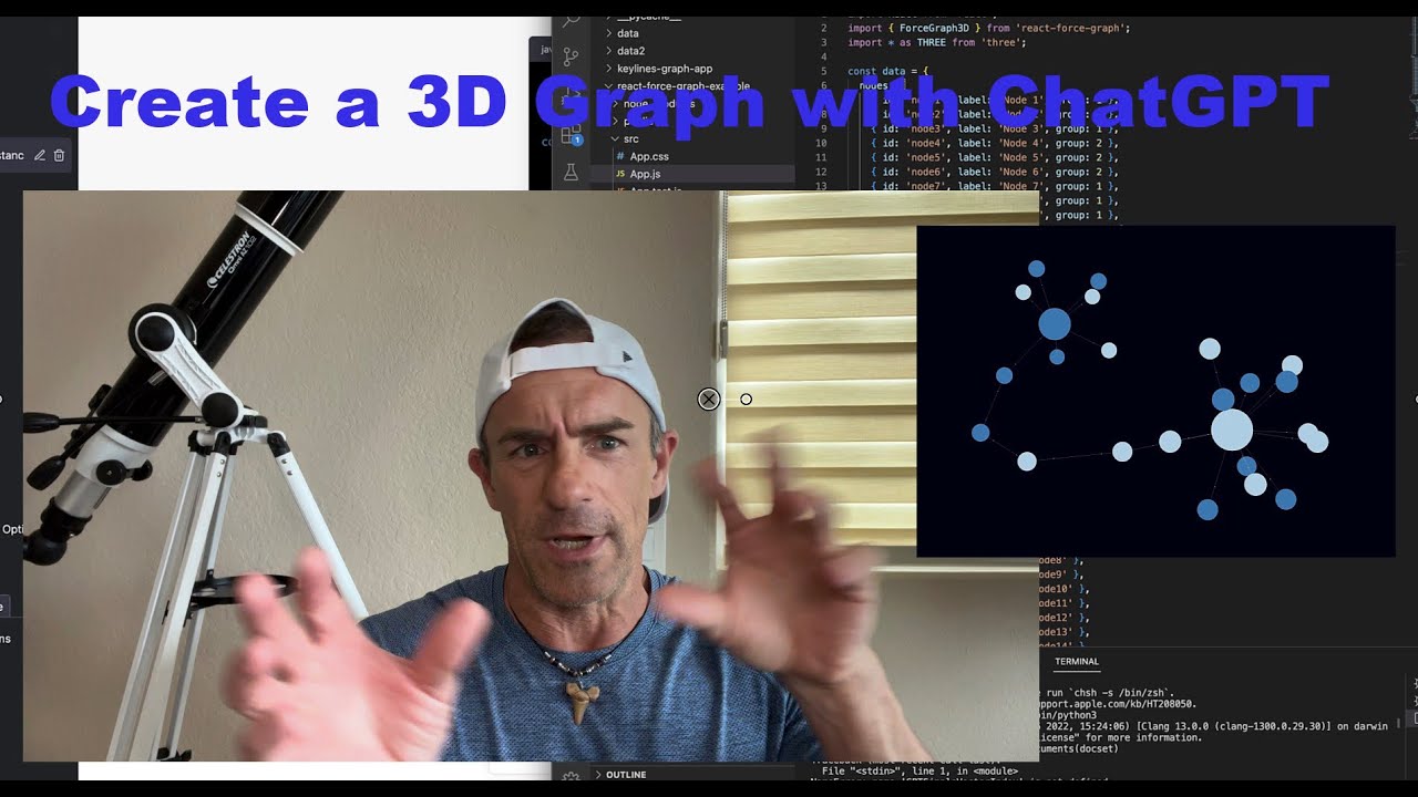 Create an Interactive 3D Graph with ChatGPT