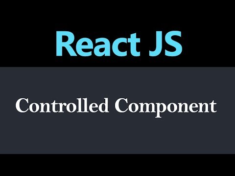 Learn Controlled Component in React JS Hindi - Mind Luster