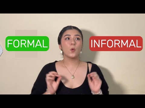 Formal and Informal Communication