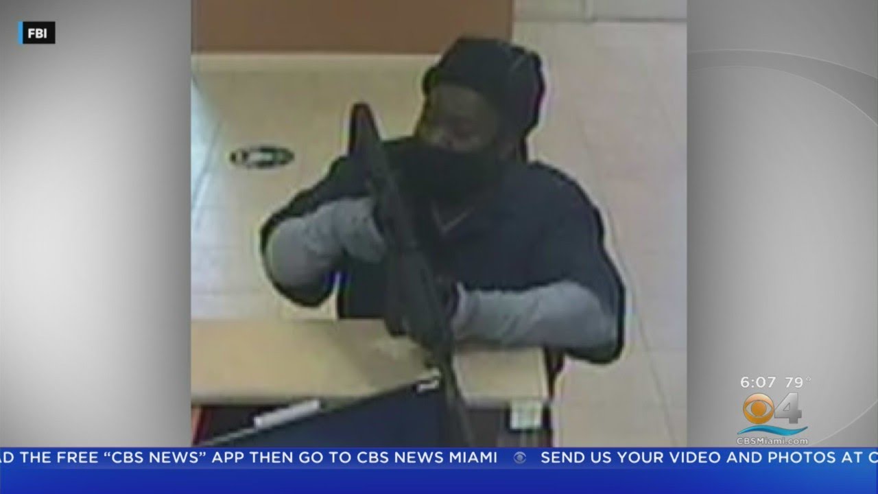 Three Men Robbed A Centennial Bank Branch In Cooper City