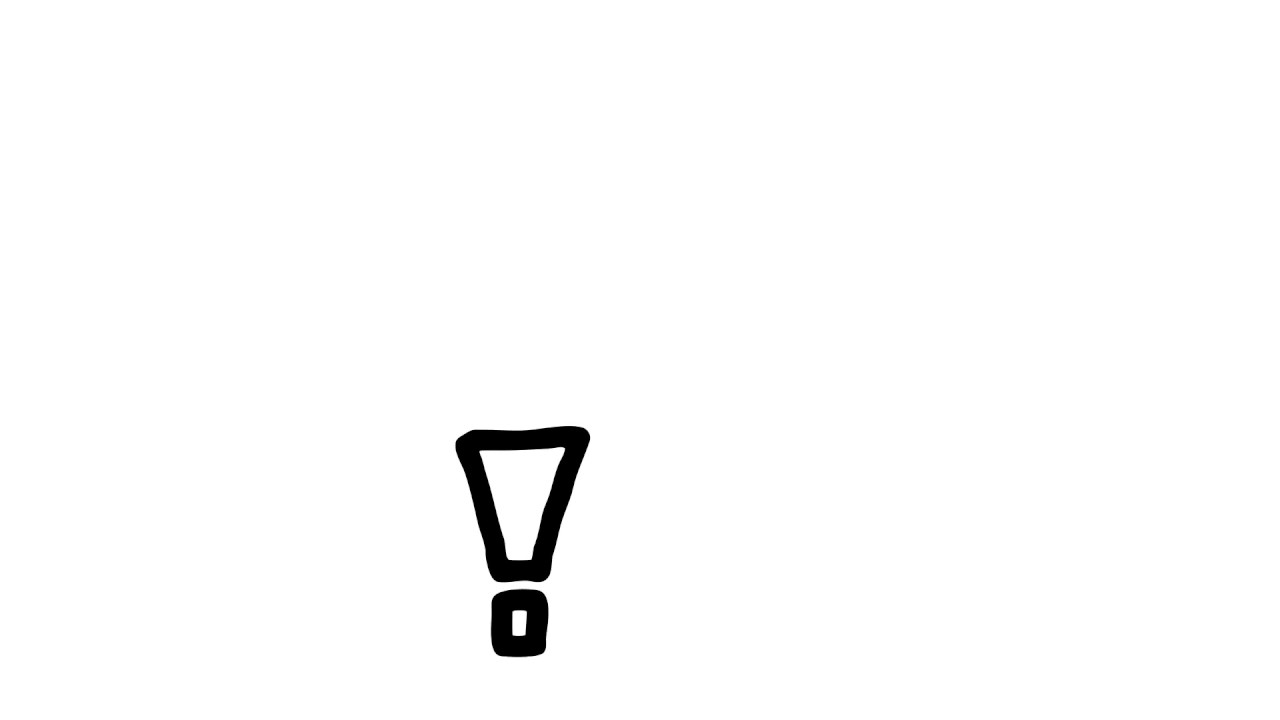 Bouncing exclamation point test!