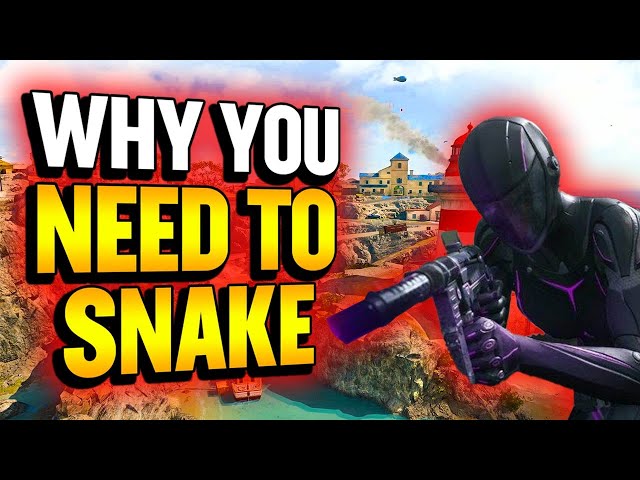 What is snaking in Call of Duty and how does it work?
