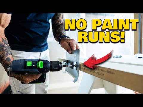 Door Deckers | Painting Doors Laying Flat