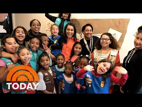 New York City’s First-Ever Homeless Girl Scout Troop: ‘We’re Real Sisters’ | TODAY