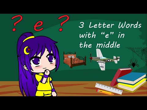 Step 6: Reading 3 Letter words with "e" in the middle Toddler and Kids learning How to read CVC