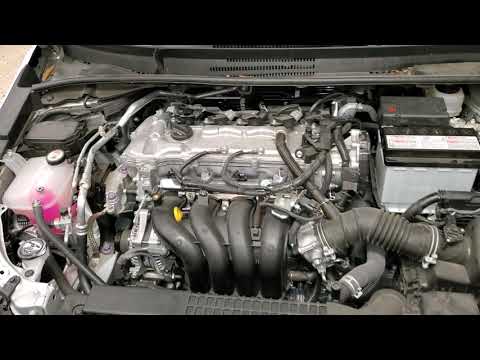 2020 2021 & 2022 Toyota Corolla A/C Low Pressure Valve Location - Used To Recharge Freon Refrigerant