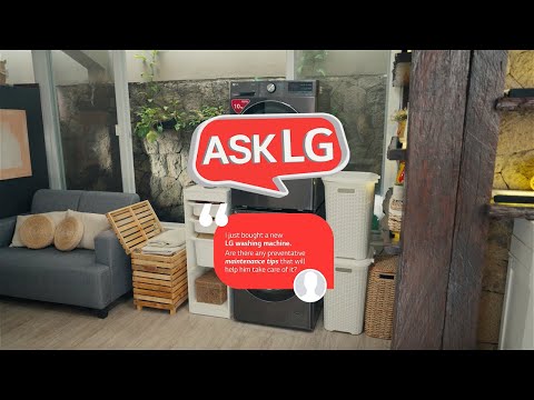 “What are preventative maintenance tips for my LG washing machine?” | LG