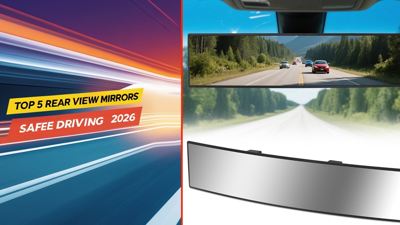 Top 5 Best Car Rear View Mirror Wide Angle HD in 2026