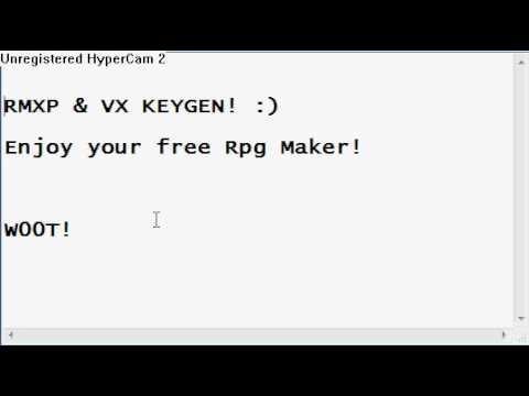 RPG VX/XP Keygen