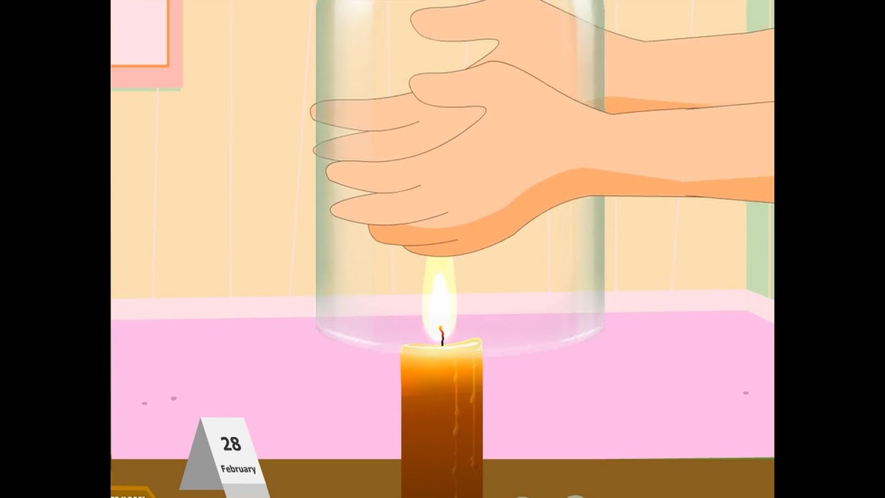 Air helps in burning - Science Activities
