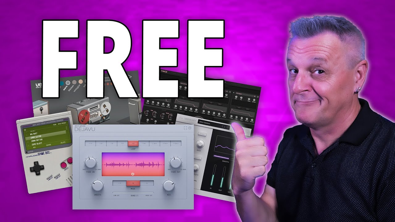 5 FREE PLUGINS.... one track