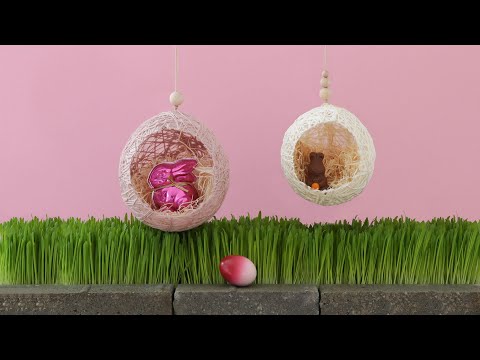 Famigros: Hängendes Woll-Osternest