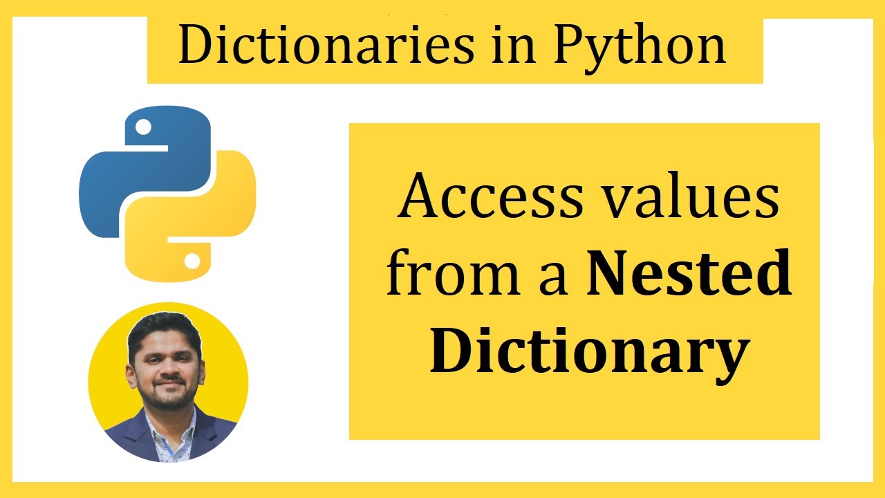 Access values from a Nested Dictionary in Python | Amit Thinks
