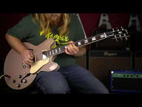 Gibson ES-335 Big Block Retro LTD Wood Rose | Reverb