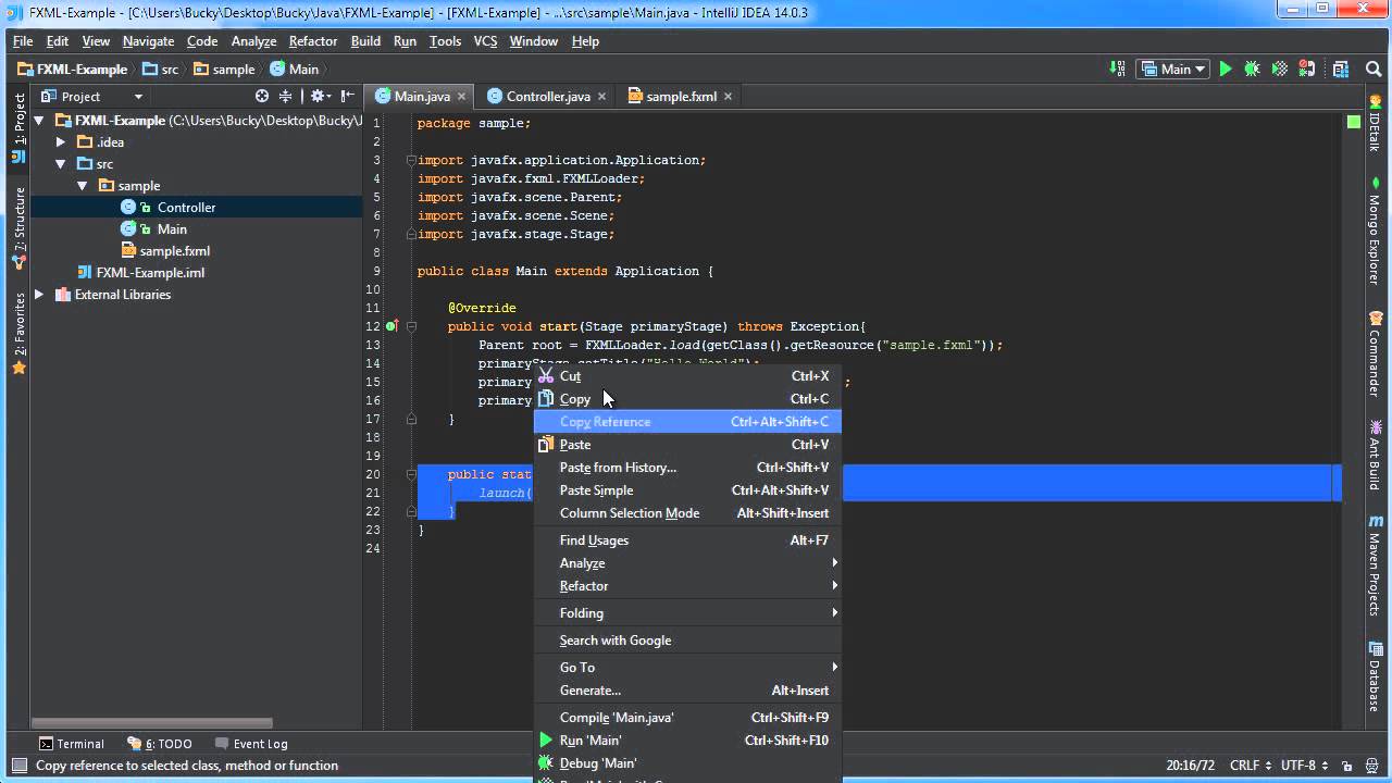 JavaFX Java GUI Tutorial - 31 - Introduction to FXML