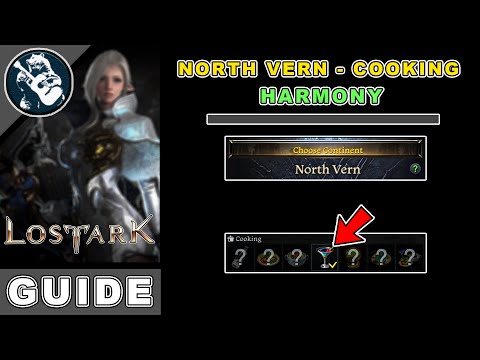 Harmony Location in Lost Ark | North Vern Cooking Locations Guide
