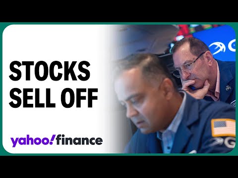 Stocks sell off around the world