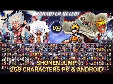 SHONEN JUMP MUGEN V3 | 258 CHARACTERS (PC & Android) [DOWNLOAD]