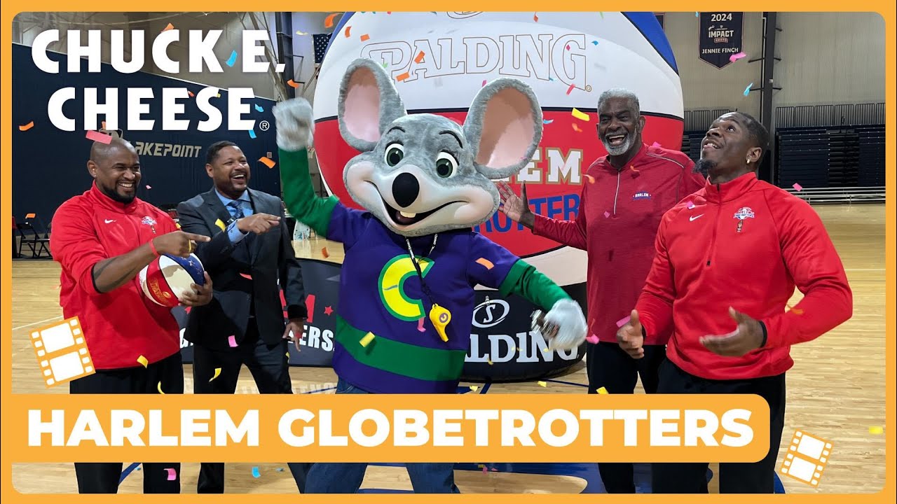 The Ultimate Celebration with Chuck E. Cheese & the Harlem Globetrotters🎉🐭🏀
