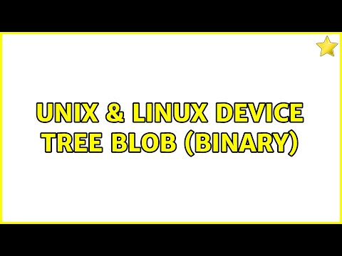 Unix & Linux: Device Tree Blob (binary)