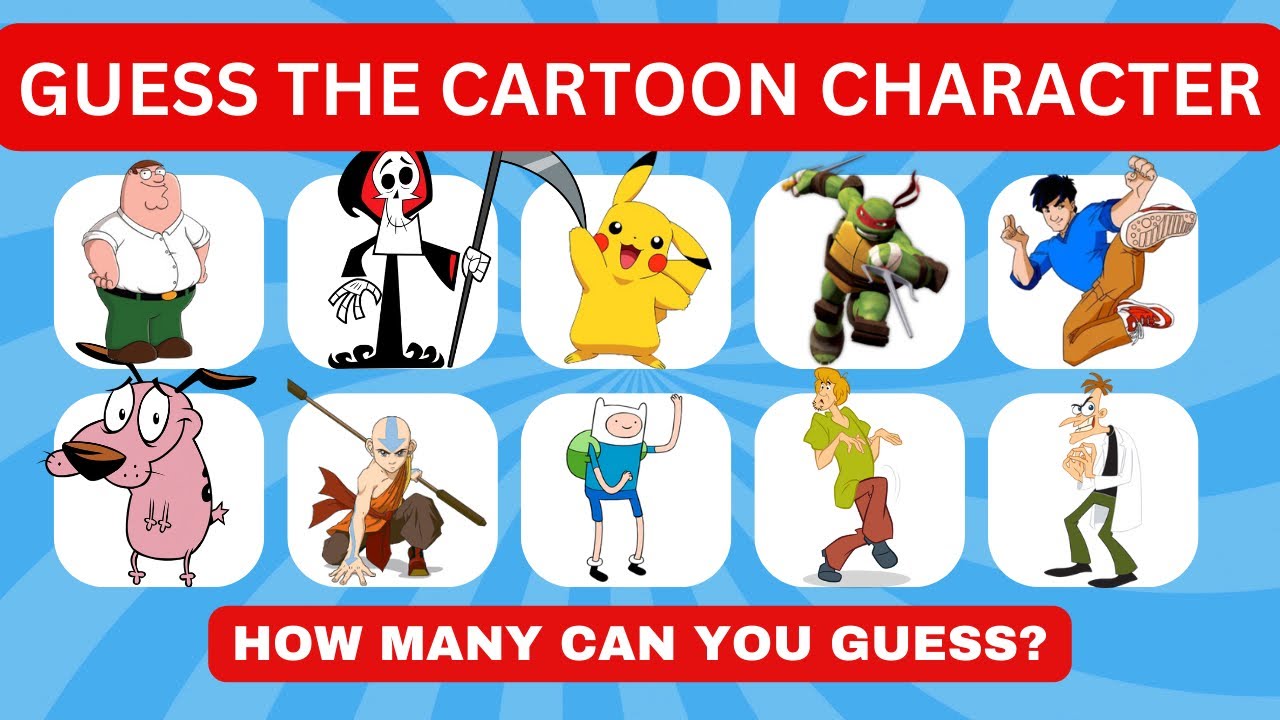 💥 Ultimate Cartoon Character Quiz: Late 90s to Early 2000s Edition! 🎮📺