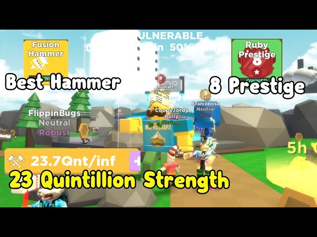 Roblox Hammer Simulator codes for January 2023: Free gems