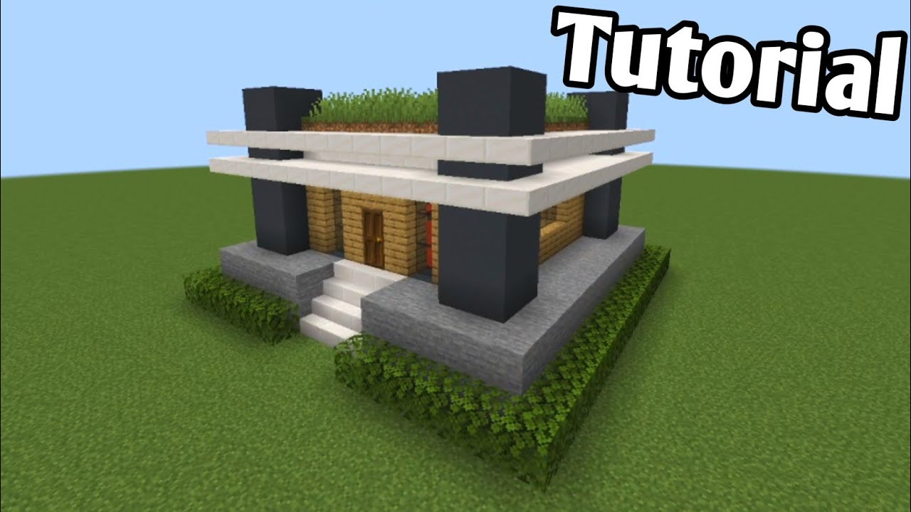 Minecraft: How To Build a Small Modern House Tutorial (Easy ...