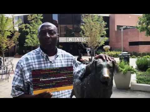 UMBC ELI Staff "Georges" #YouAreWelcomeHere at UMBC ELI