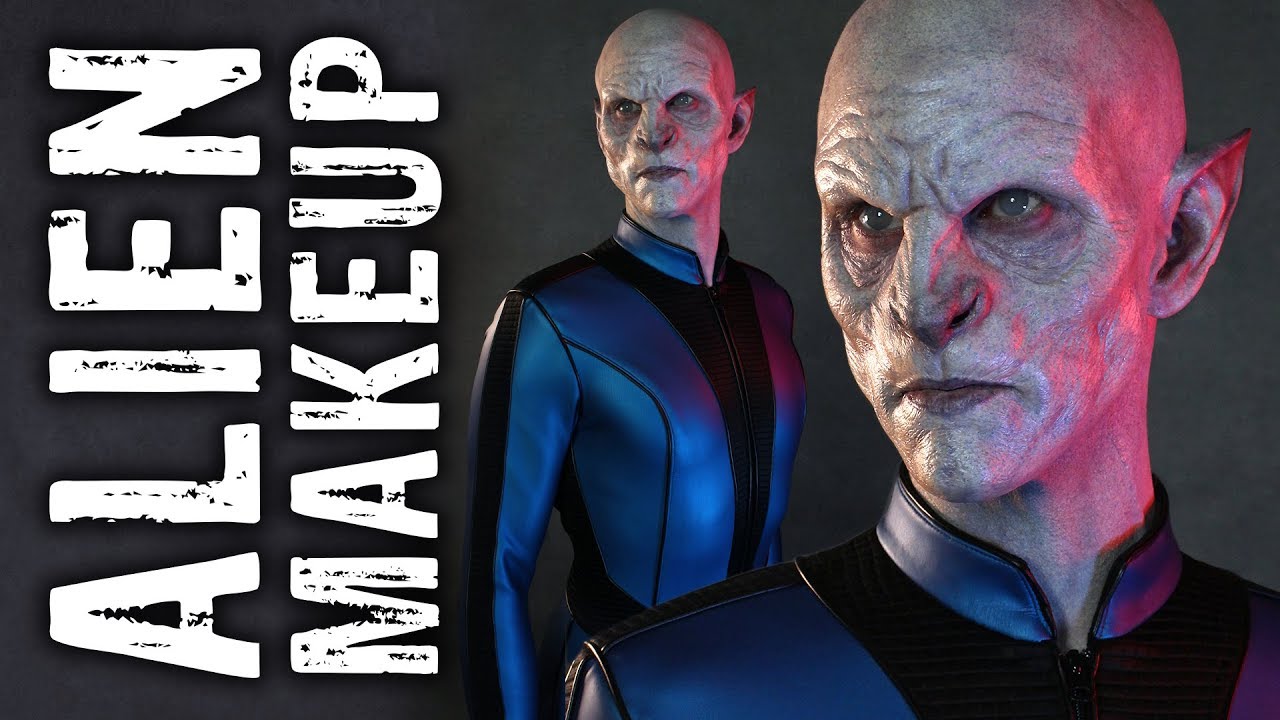 Orville Type Alien Makeup Transformation!
