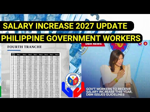 SSL Table 2027 Salary Increase Fourth Tranche Update Schedule Sweldo Para sa Government Workers