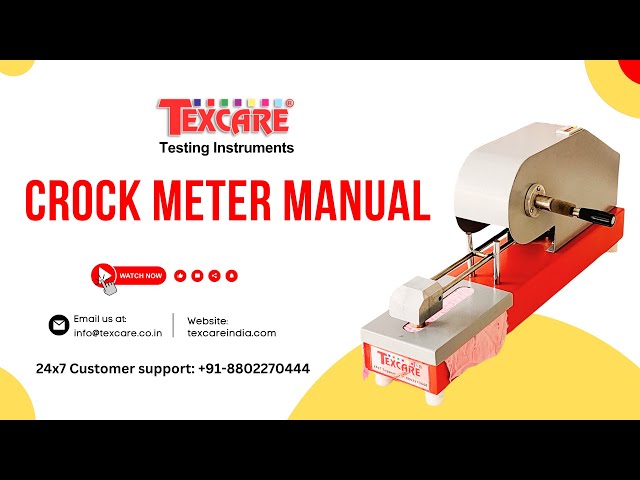 Crock Meter - Crock Meter Manual Manufacturer from Greater Noida