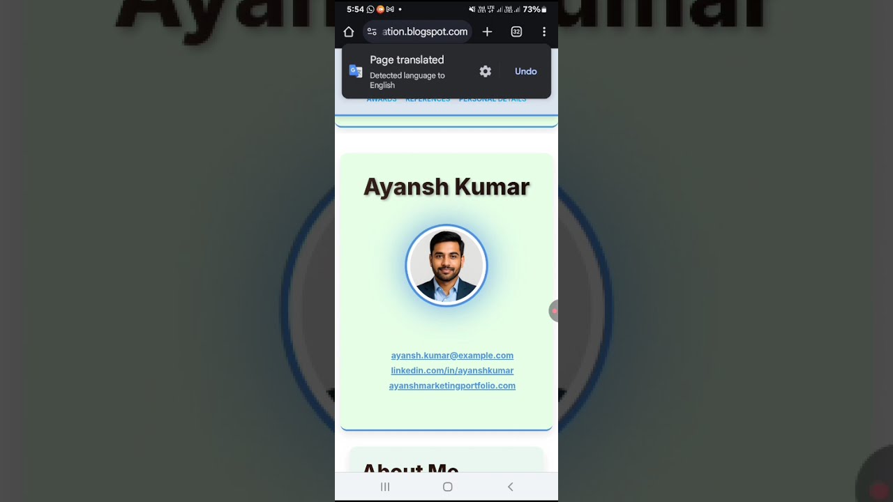 #ecv #website #profile #job #career #ai #digital