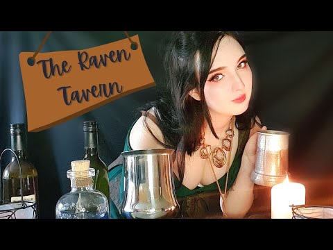 ASMR TAVERN BARMAID FLIRTS WITH YOU│ROLEPLAY