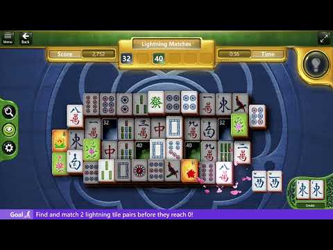 Microsoft Mahjong: Lightning Tiles - Hard - June 16, 2025