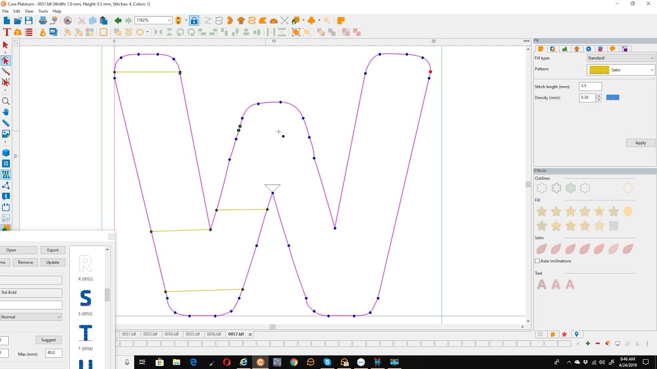 Digitizing from Vector