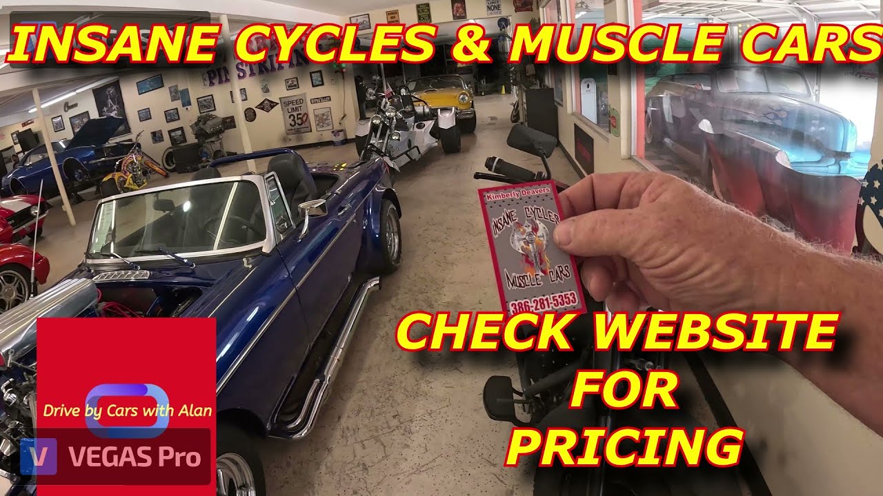 INSANE CYCLES & MUSCLE CARS INVENTORY LOT WALK