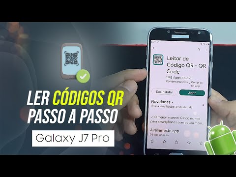 Como ler códigos QR no seu Samsung J7 Pro - Passo a passo