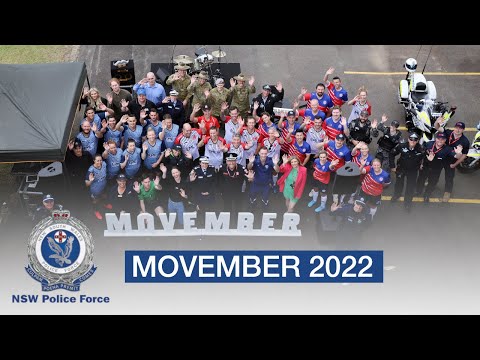 Movember 2022 - NSW Police Force
