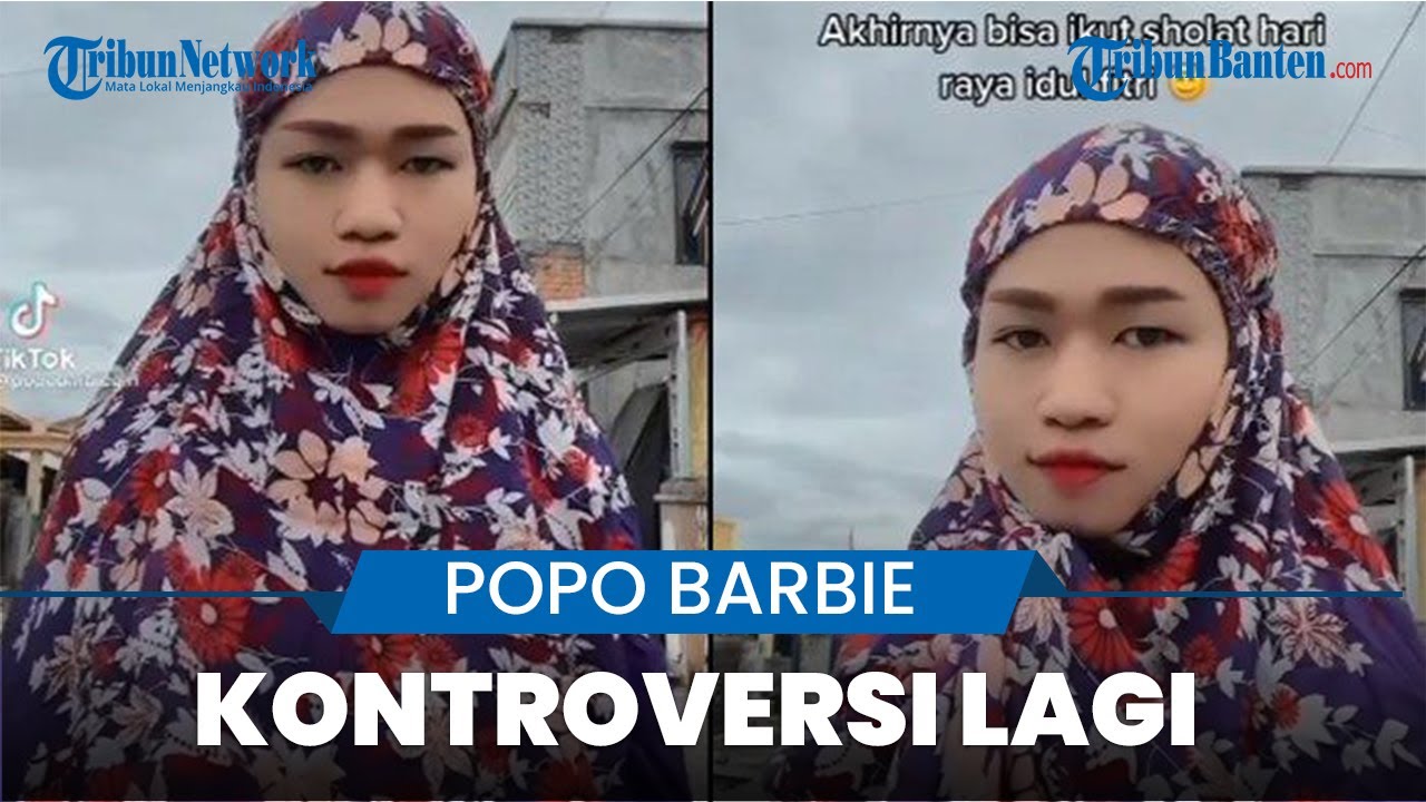 Seleb TikTok Popo Barbie Lagi-lagi Tuai Kritikan, Pakai Mukena Salat ...
