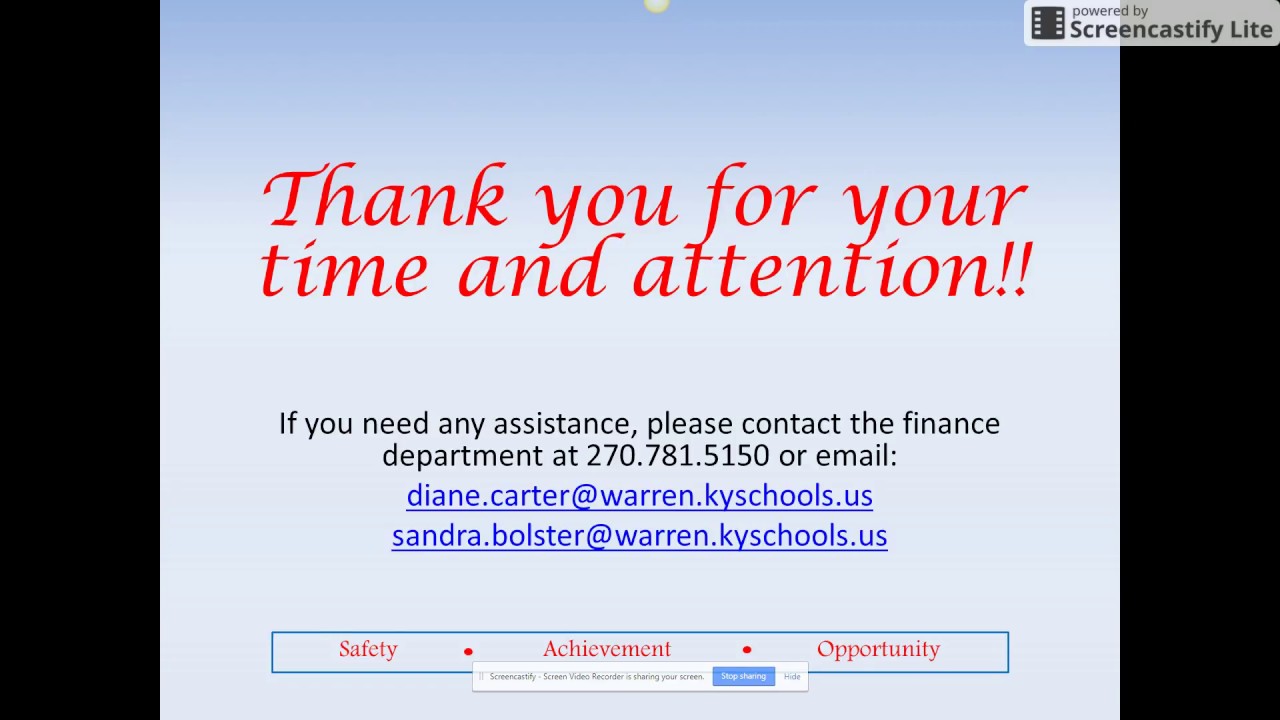 WCPS Finance Video Training Series - Out of District Travel Reimbursement Form