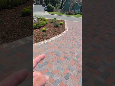 The Secret to Pacific Clay Paver driveway