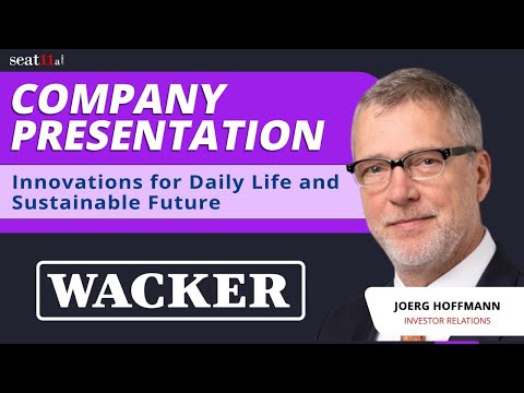 Wacker Chemie AG | Company Presentation | Joerg Hoffmann, Investor Relations